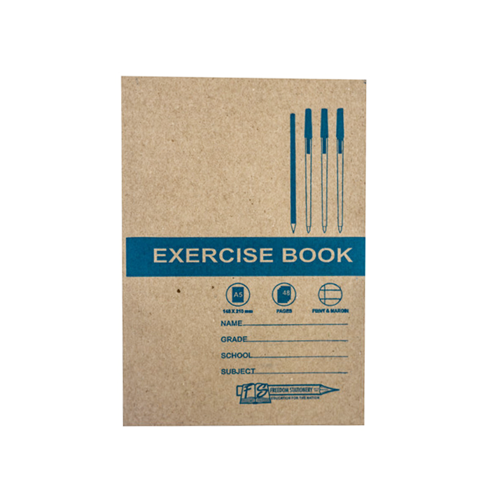 A5 Exercise Book F/M 48pg – BibiBuzz