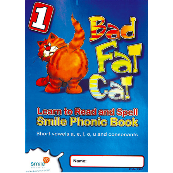 Book - Phonic Book 1 - Bad Fat Cat – BibiBuzz